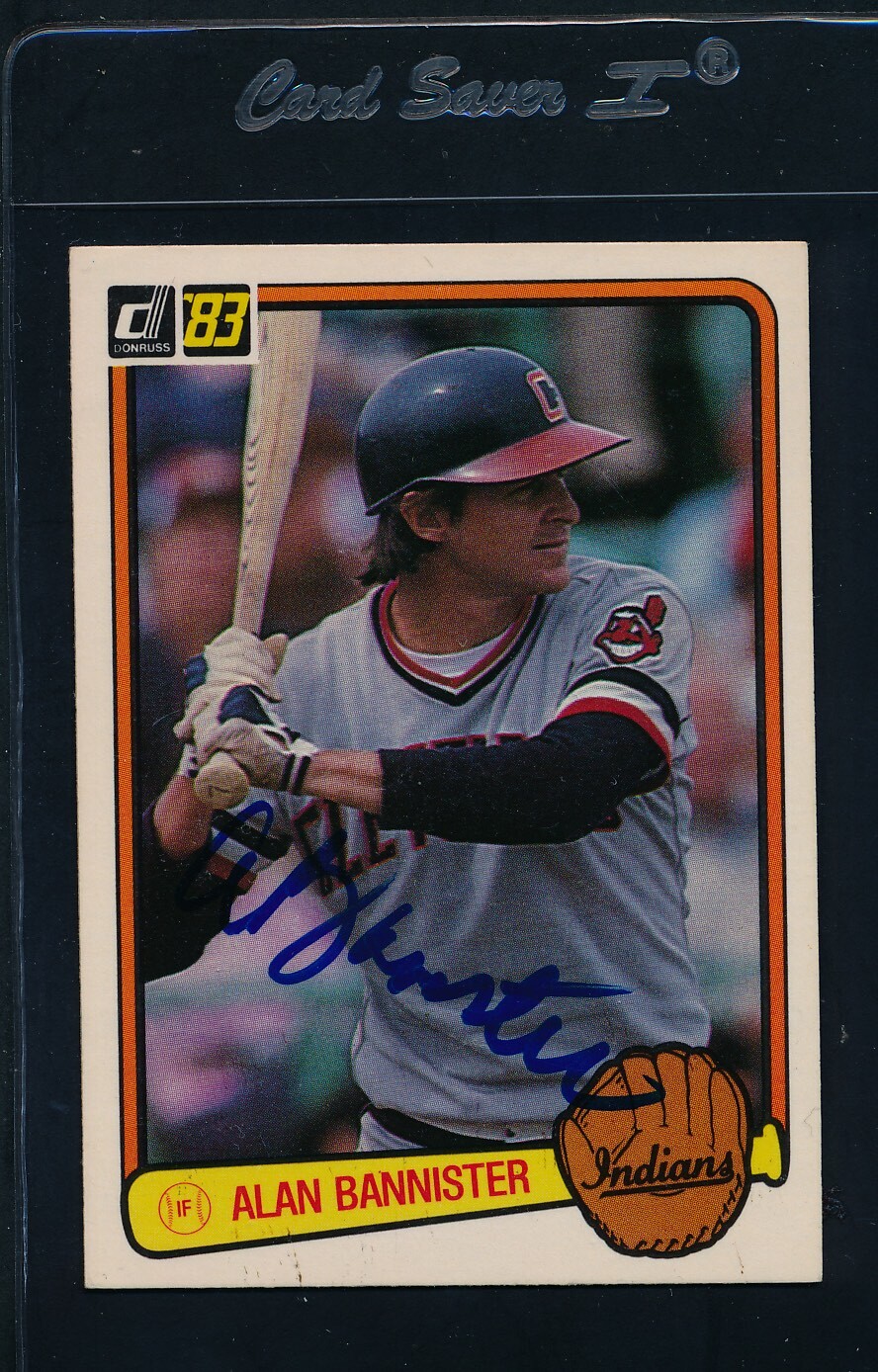 1983 Donruss #285 Alan Bannister Indians Signed Auto *49564 | eBay