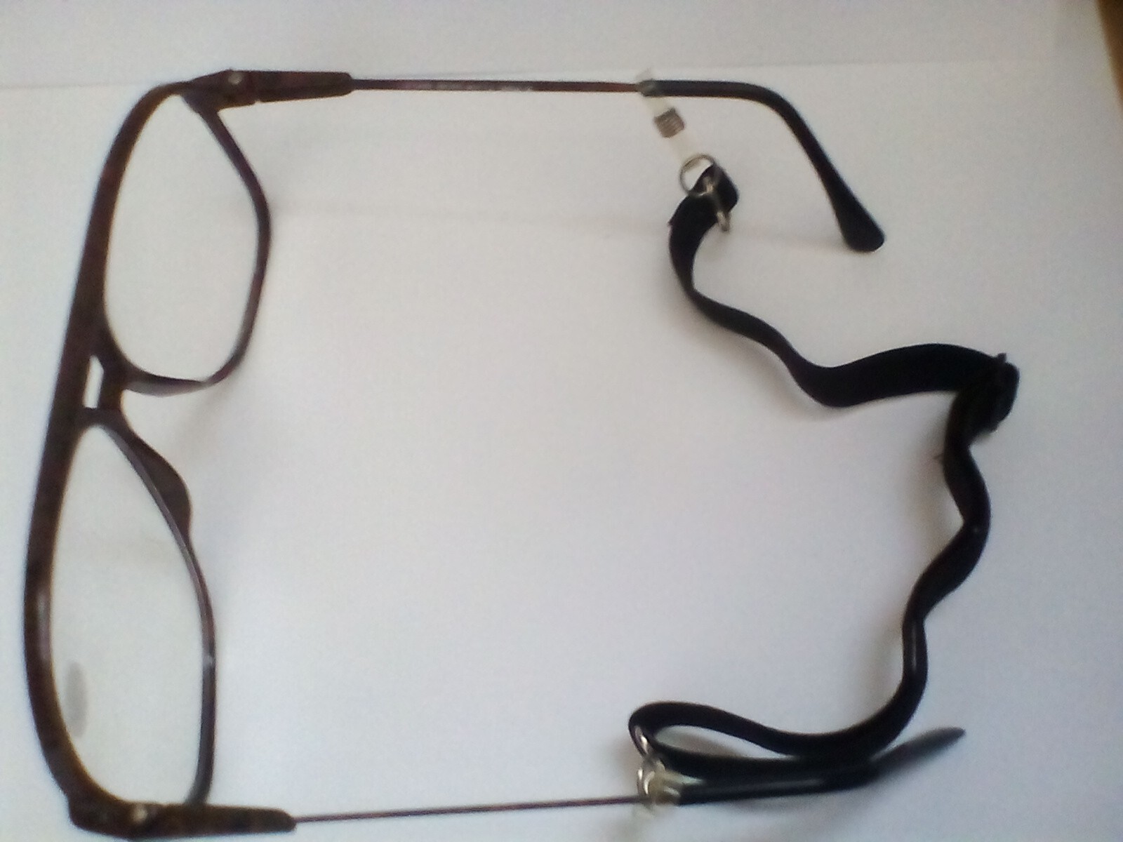 Adjustable Black Elastic Spectacle Cord Eyeglasses Sunglasses Strap ...