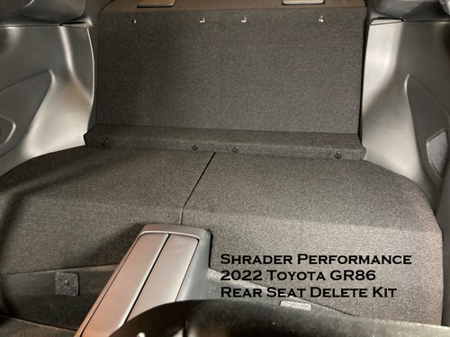 Toyota GR86 Shrader rear seat replacement RSD 2022 2023 | eBay