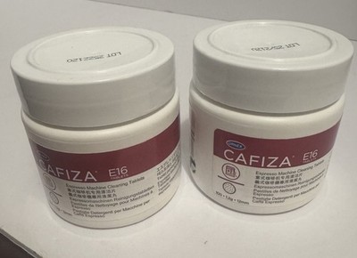 Lot of 2 Cafiza E16 Espresso Machine Cleaning Tablets 100-ct (1.2 g) – NSF Safe | eBay