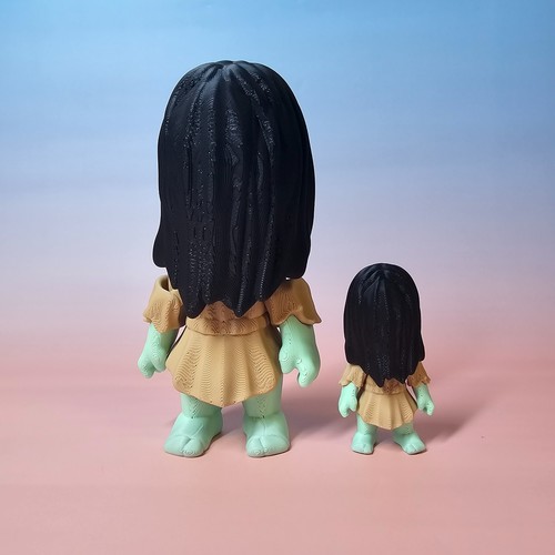 The Ring - Sadako Nendoroid Horror Figure 3D Printed | eBay
