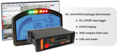 Race Technology Dash2 & DL1 Combo Data logger Aim Stack technical ...
