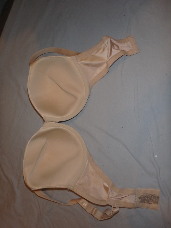 NEW Playtex Secrets Body Revelation Full Figure Nude Rose Jacquard Bra ...