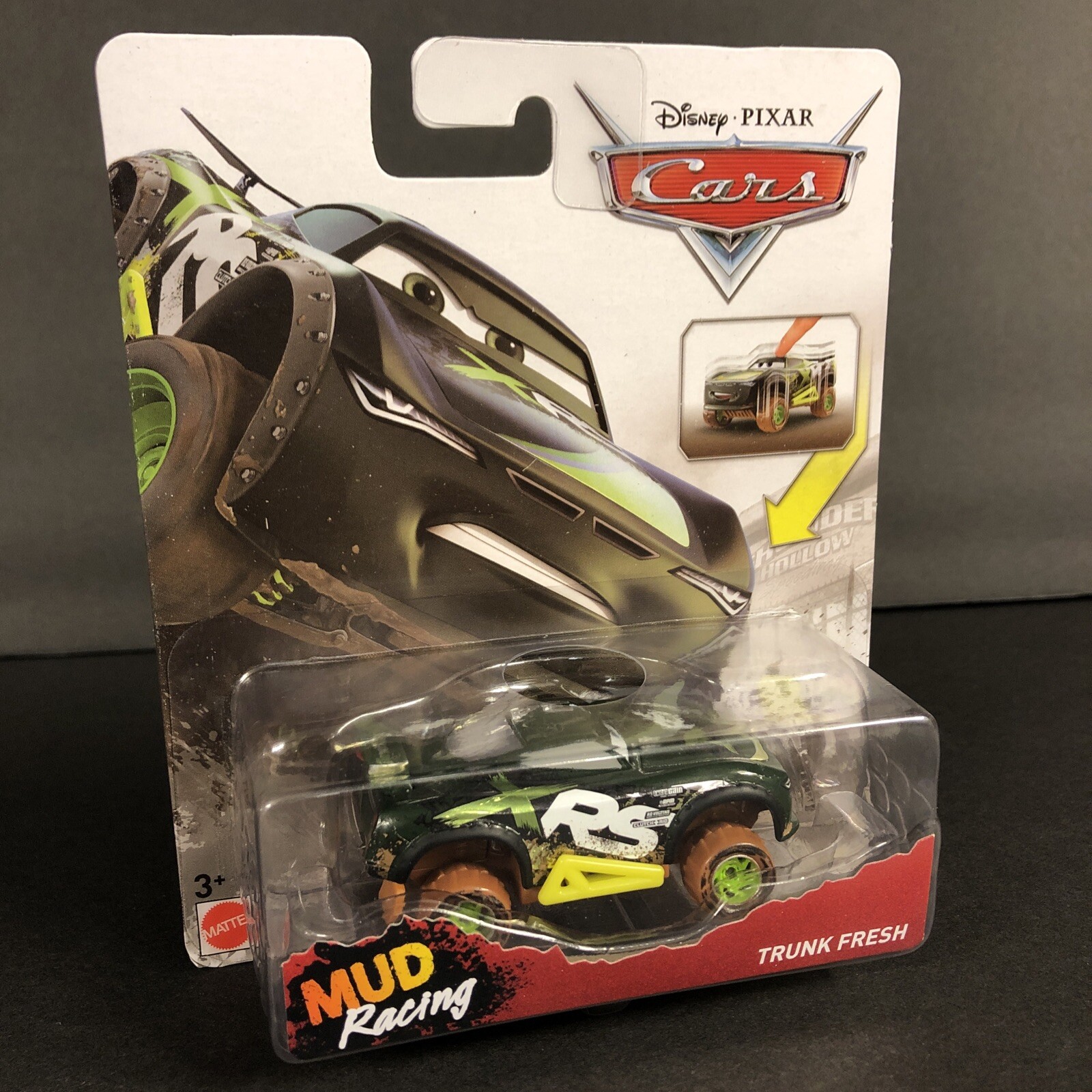 Disney Pixar Cars Trunk Fresh no. 34 synthetic rubber tires ERROR ...