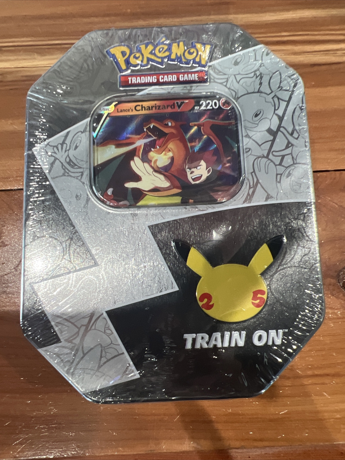 Pokemon TCG Celebrations 25th Anniversary Tin Sealed Lance’s Charizard ...