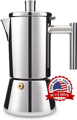 Cafetera Italiana Greca Cubana De Estufa Para Cafe Expreso Capuchino ...