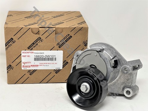 TOYOTA GENUINE 166200W101 TENSIONER ASSY, V-RIBBED BELT 16620-0W101 | eBay