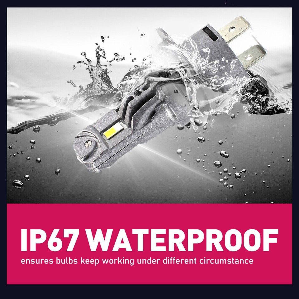 MODIGT 6000K LED Headlight Bulbs Globes H7 For Ford Falcon i V8 ...