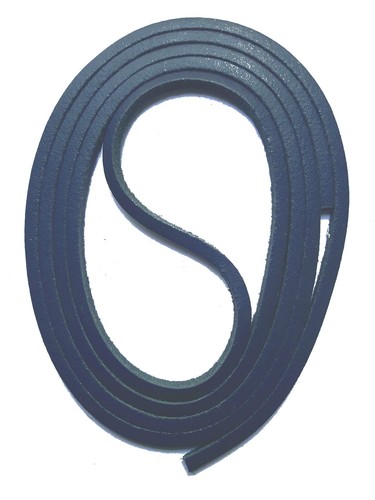 SNORS LACCI CUOIO PELLE BLUE SCURO 120 cm / 3x3mm DOCKSIDER,STRINGHE ...