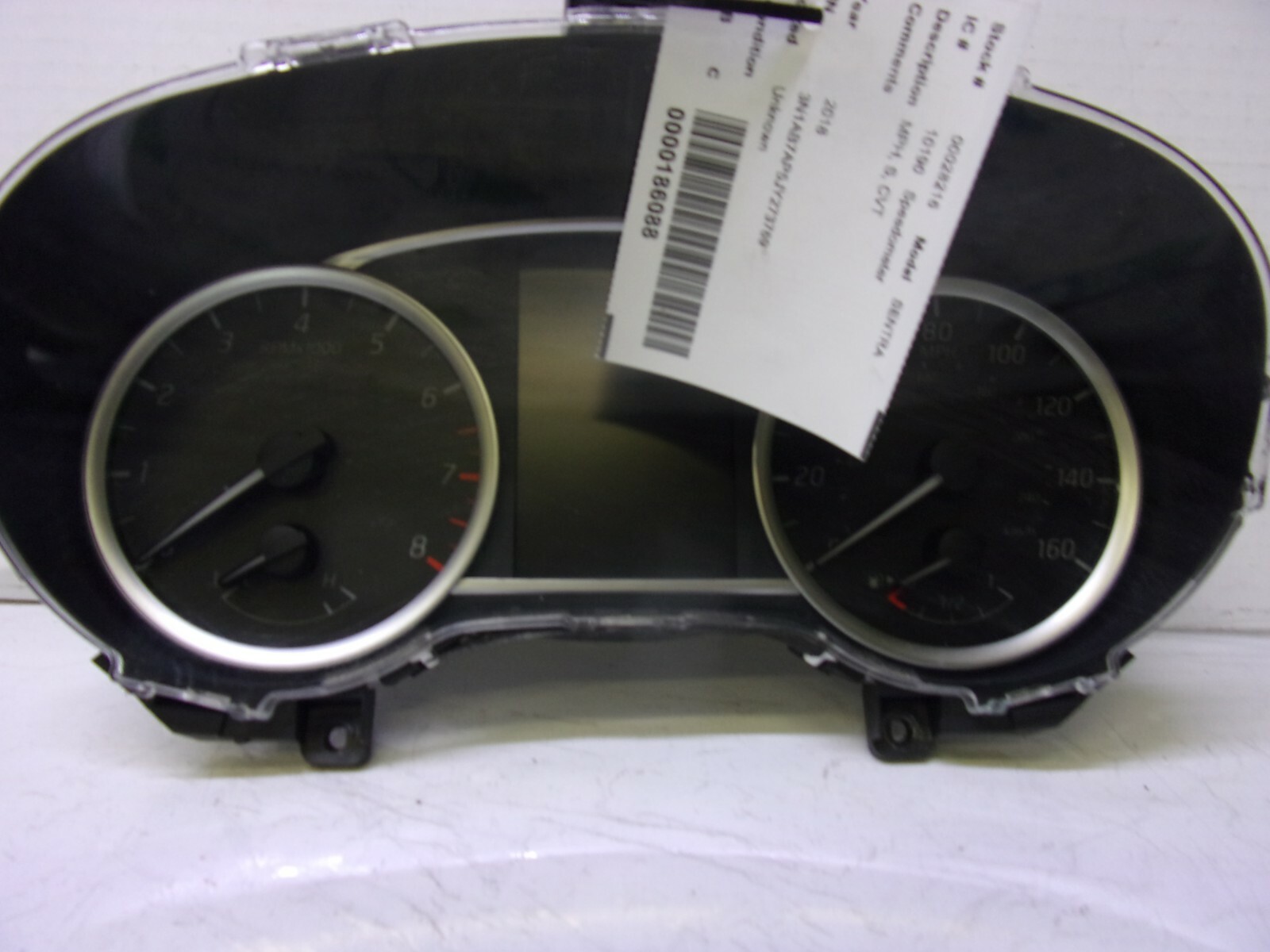 NISSAN SENTRA 2018-2019 Speedometer MPH, S, CVT | eBay