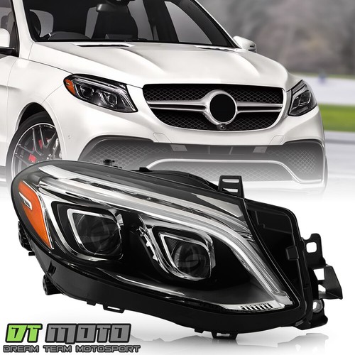 For 2016-2019 Mercedes-Benz GLE350 W166 Full LED Headlight Headlamp ...