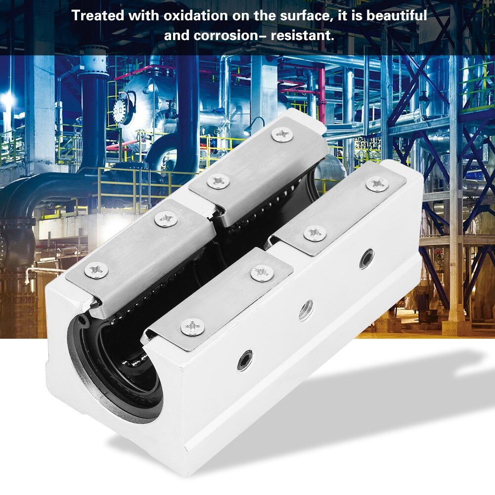 20mm SBR20LUU Aluminum Alloy Long Rail Linear Motion Ball Bearing Slide ...