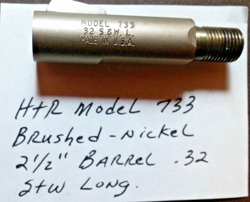 H&R Model 733 2.5" Dull-Nickel (Matte Finish) Barrel, .32 S&W Long | eBay