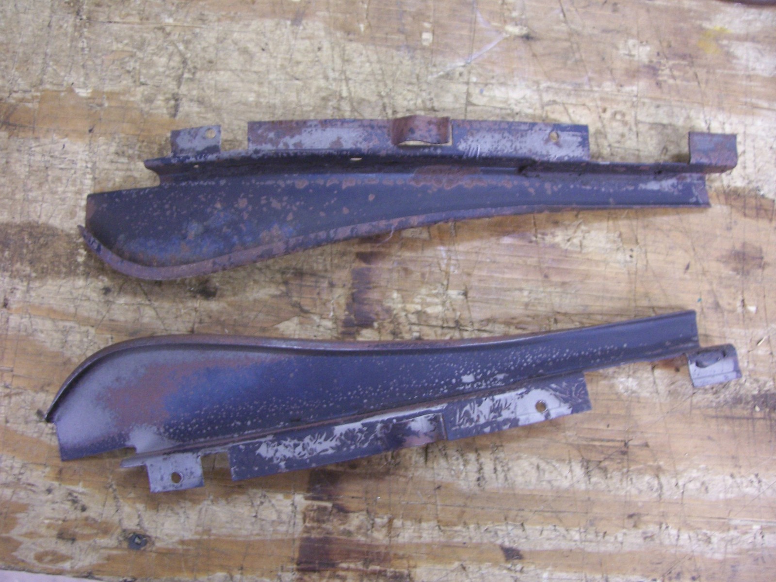 1950 Buick Special Super exterior front vent window door frame rain ...