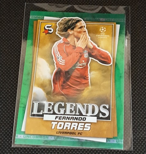 Fernando Torres card uncommon - Legends-Topps UCL Superstars Season 22/ ...