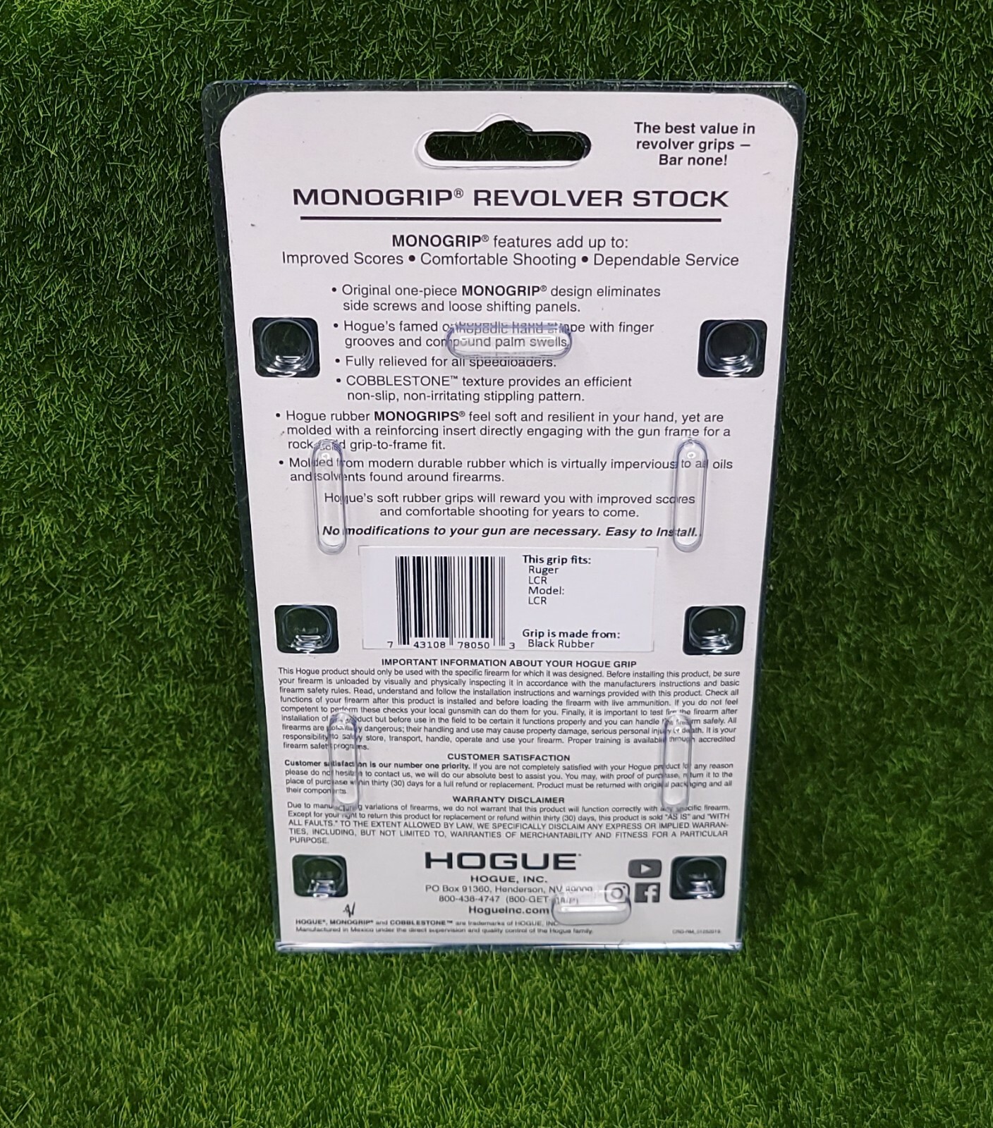 78050 Hogue Rubber Bantam Tamer Boot Grip Ruger LCR for sale online | eBay