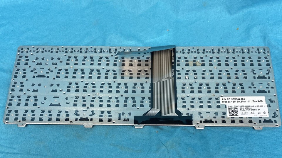 Genuine OEM Dell Latitude 3330 13.3" Replacement Laptop Keyboard 0T5M02 ...