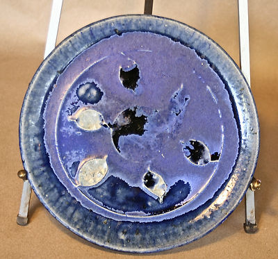 Alexandre Bigot (1862-1927) Dinner Plate 2 French Art Nouveau Pottery ...