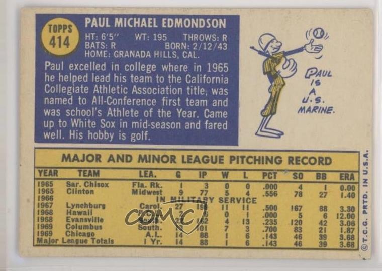 2019 Heritage 1970 Buybacks Paul Edmondson (50th Anniversary Logo on ...