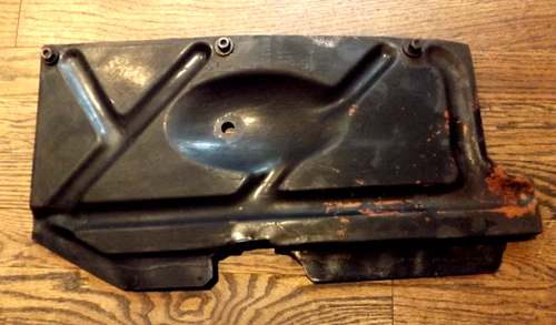 1933 - 1934 Ford engine splash pan DRIVERS SIDE Original. FREE POSTAGE ...