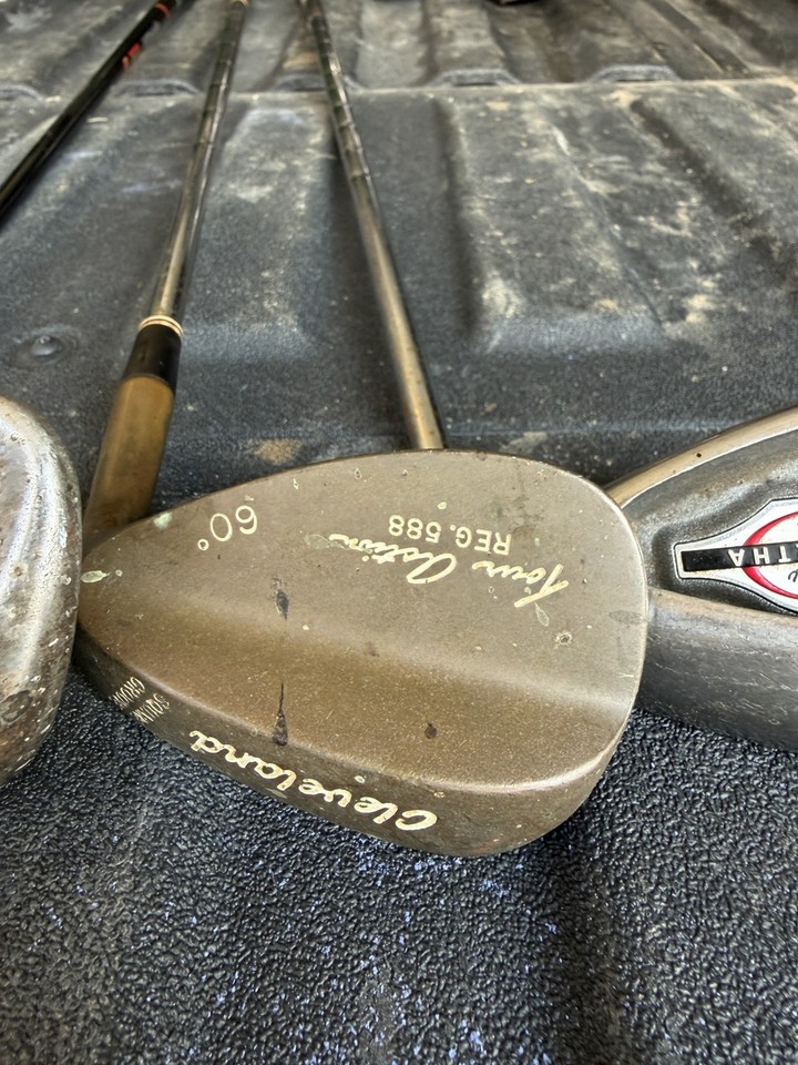 Cleveland Square Groove Wedge / Ping Eye Lob Wedge / Bi Bertha Wedge ...