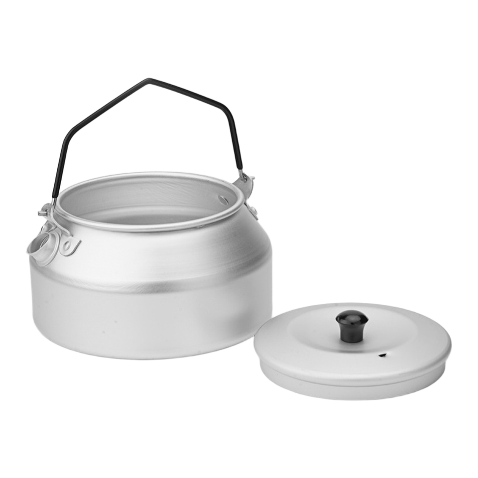Ultralight Aluminum Alloy Camping Kettle Portable Water Boiler with ...