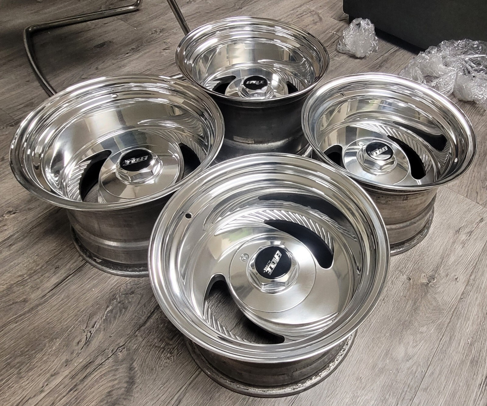 15x10 Eagle Alloy 190 Wheels | 5x5.5 | Ford Dodge Suzuki | Prime Boyd ...