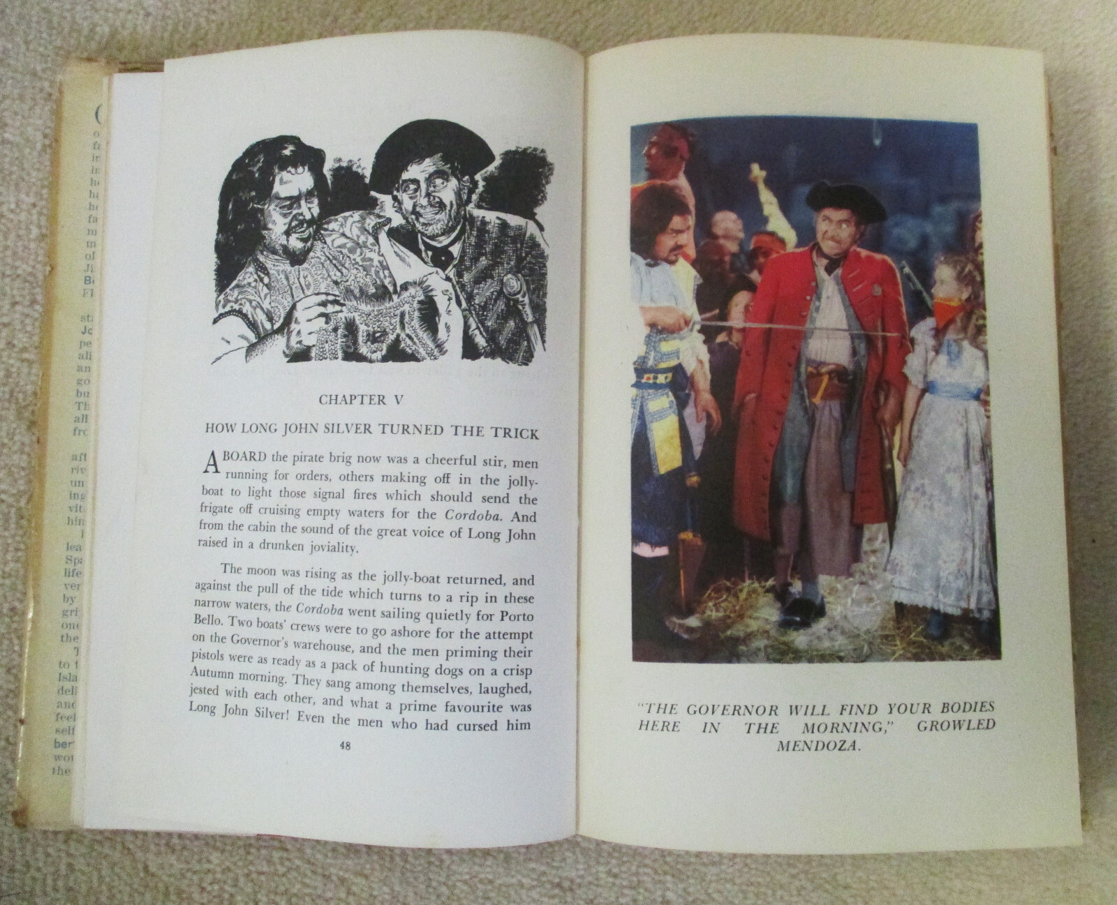 LONG JOHN SILVER / KYLIE TENNANT /1954 HARDCOVER BOOK / THE STORY OF ...