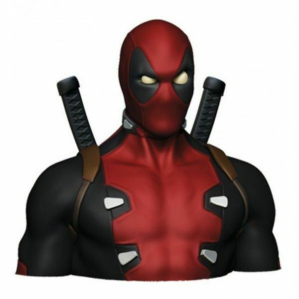SEMIC Marvel Comics Deadpool Coin Bank Money 20 Cm for sale online | eBay