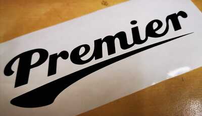 Premier Drum Logo Decal/Sticker Choice Of Colours | eBay