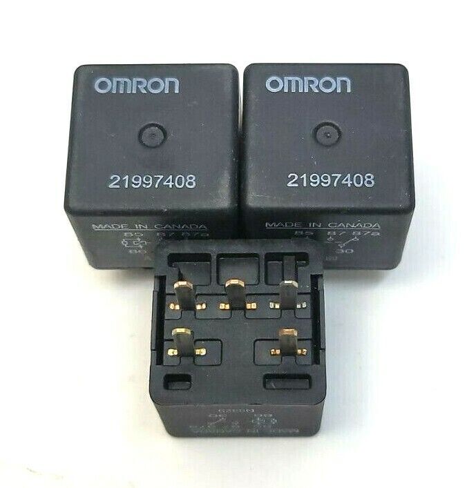 (Lot Of 3) GM Omron 5 Pins Relay Model Number #21997408 Oem | eBay