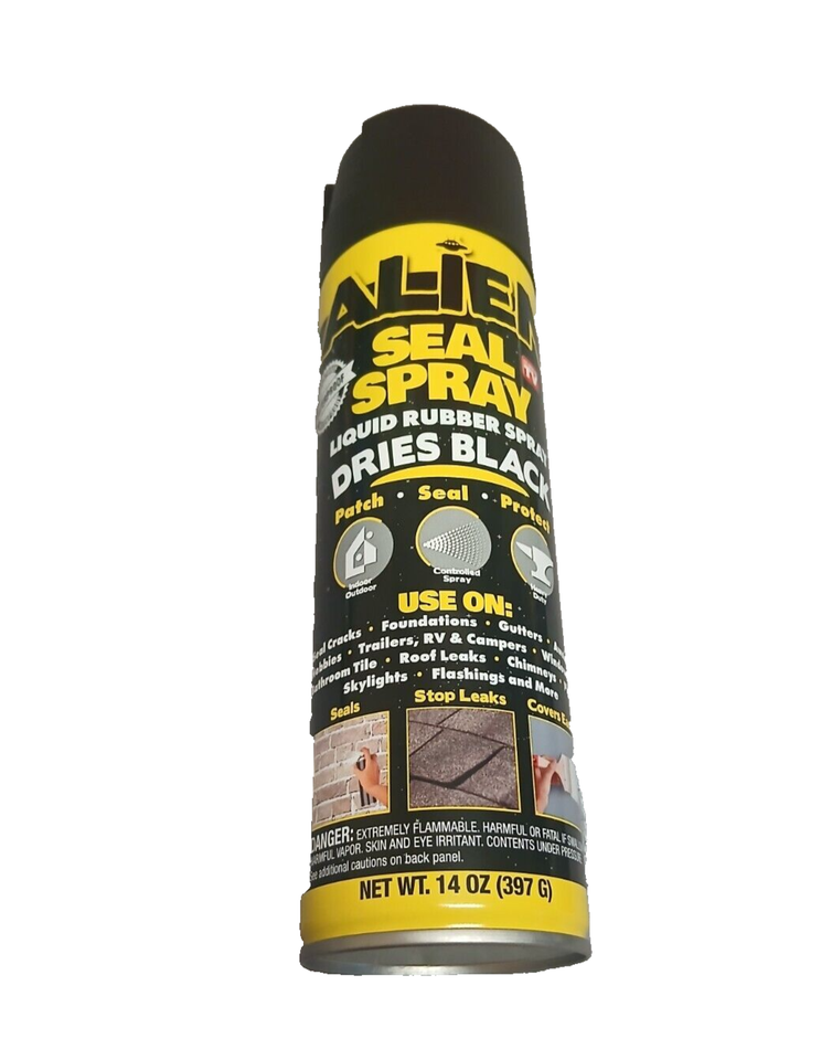 ALIEN SPRAY Heavy Duty Liquid Rubber Spray Waterproof Black | eBay