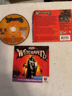 Witchaven - (PC 1996) SoftKey Intl - CD AND JEWEL CASE INSERTS ONLY ...