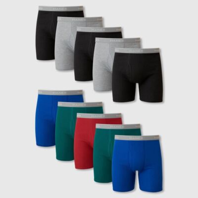 Hanes Red Label Men's Super Value Boxer Briefs 10pk - Assorted Colors S ...