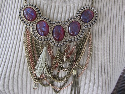 Stunning CAPWELL & CO Statement Necklace NWT | eBay