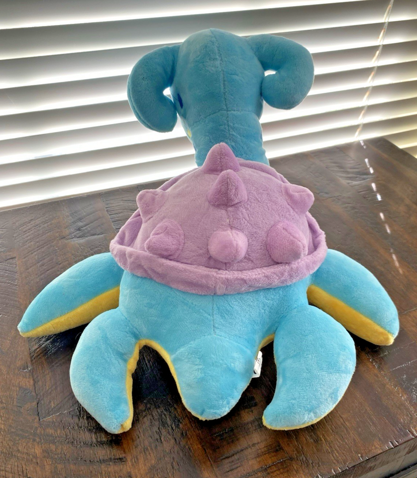 Pokemon Lapras 12" Plush Blue Yellow And Light Purple | eBay