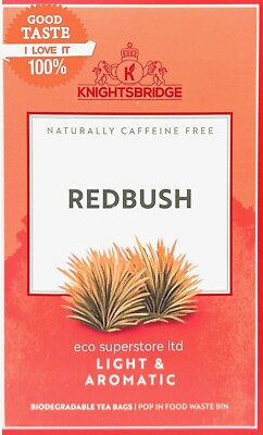 Knightsbridge Redbush Rooibos Infusion - Loose Tea Bags Red Bush ...