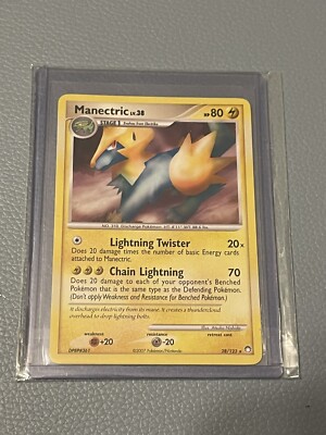 Manectric 28/123 - Non-Holo Rare Mysterious Treasures NM NP 2007 ...