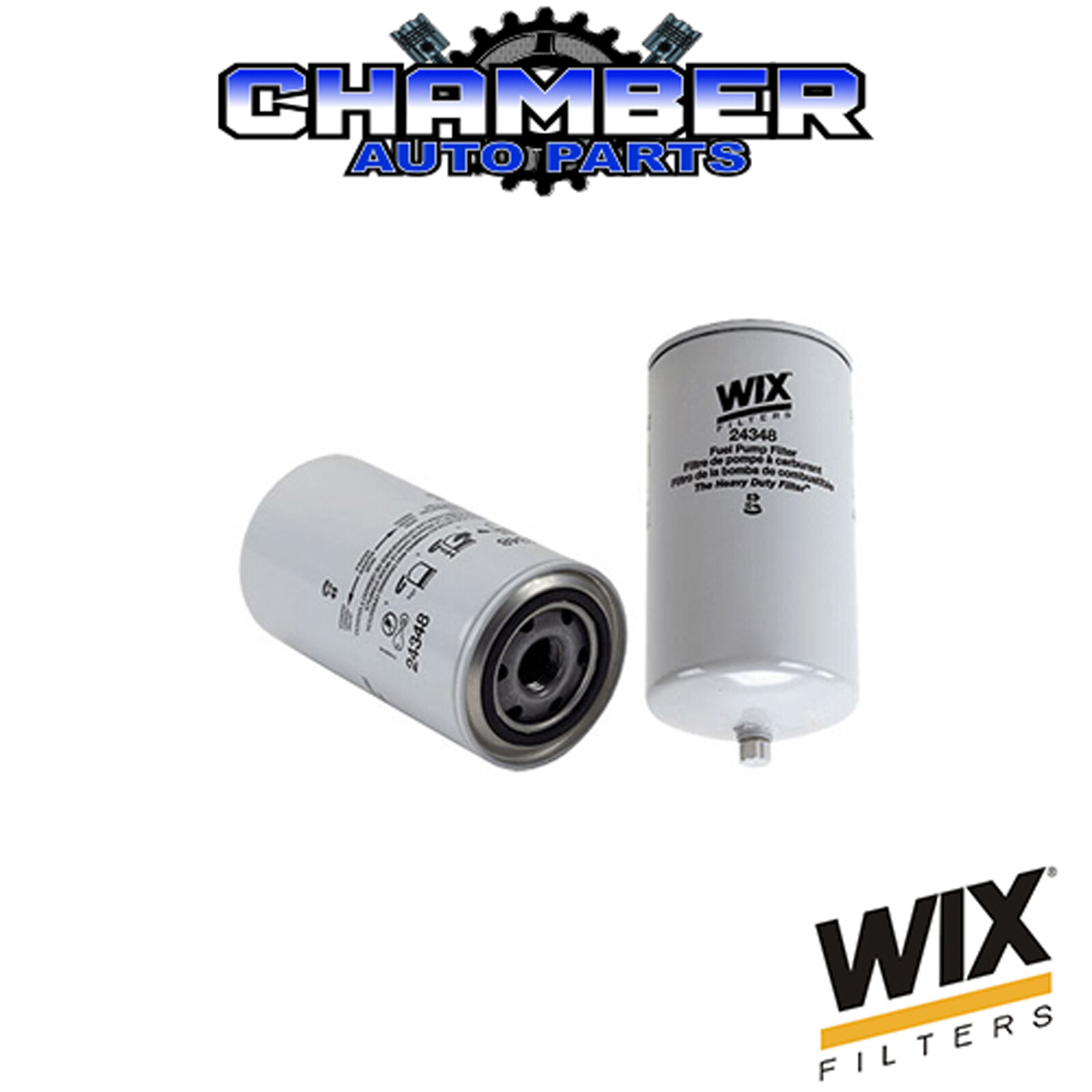 WIX 24348 - Fuel filter cross reference