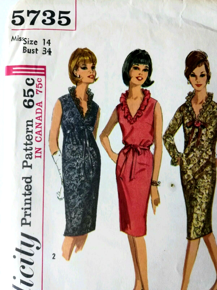 Vintage Simplicity Pattern 5735 | eBay