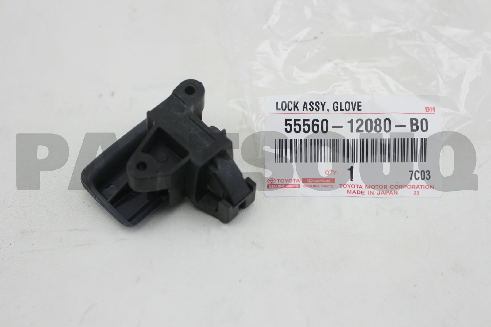 5556012080B0 Genuine Toyota LOCK ASSY, GLOVE COMPARTMENT DOOR 55560 ...