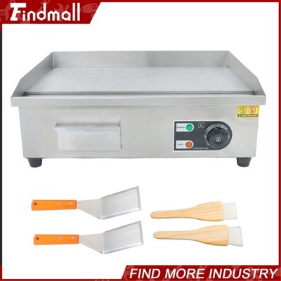 Findmall 22" Commercial Electric Countertop Griddle Flat Top Grill Hot ...