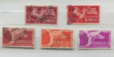 ITALY 5 Poste Italiane, 1930c Espresso POSTAGE STAMPS #A3 | eBay