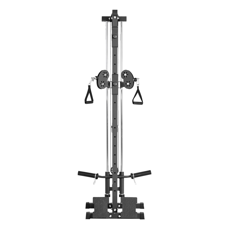 LAT Pull Down Machine Wall Mount 500lb Cable Row Home Gym 3-in-1 | eBay