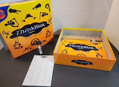 Mattel Thinkblot Game What Can You Spot in a Blot Complete Used0 | eBay