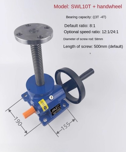 36/5000 Screw Lifting Ring Reducer Swl1T/2.5T/5T Hand Worm SWL Lifting ...