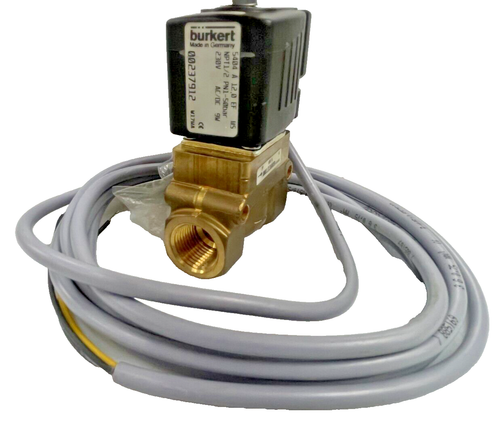 BURKERT 5404 A 12.0 EF MS NPT 1/2" ATEX Solenoid Valve 1-50 bar 230V AC ...