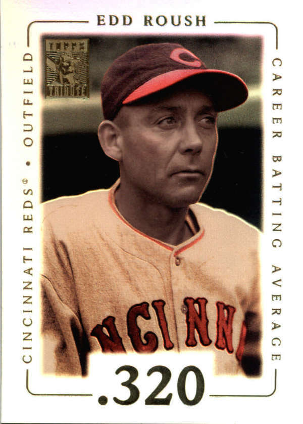 2002 Tribute #19 Edd Roush Cincinnati Reds BX T1B | eBay