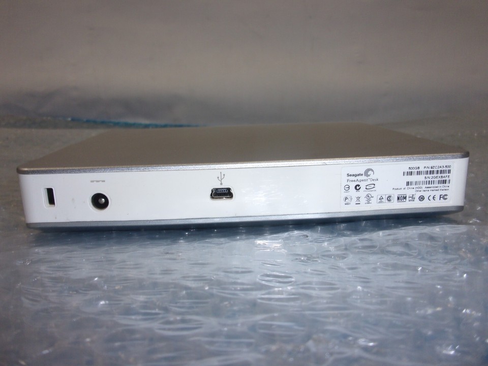 Seagate FreeAgent Desk 500GB External Hard Drive 9ZC2A3-500 ( NOT ...