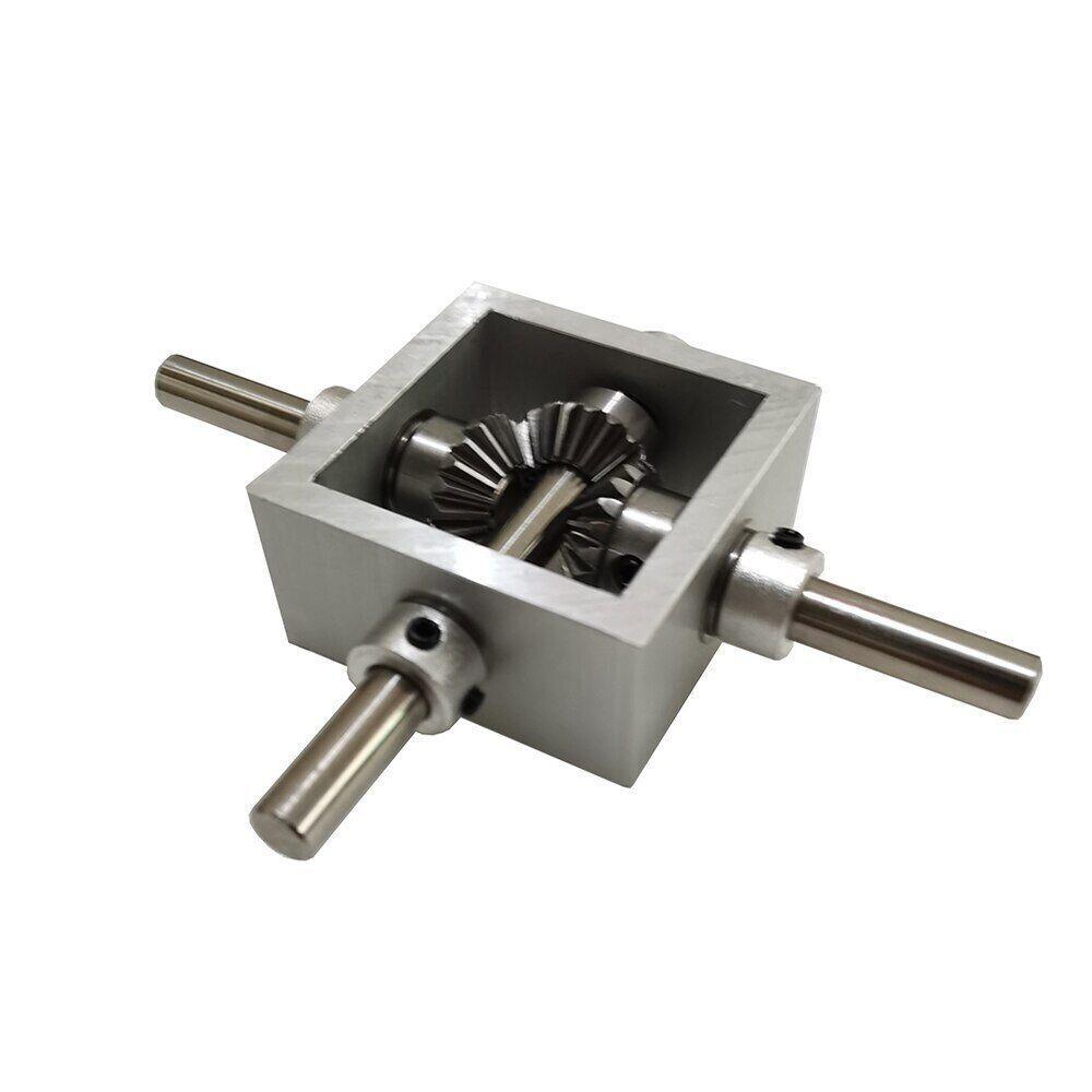 90 Degree Right Angle Drive Reversing Bevel Gear Box Aluminum Frame ...